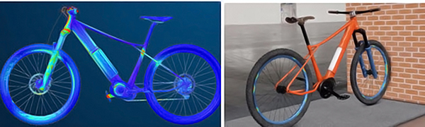 Konstruieren Sie ein E-Bike mit multiphysikalischer Simulation